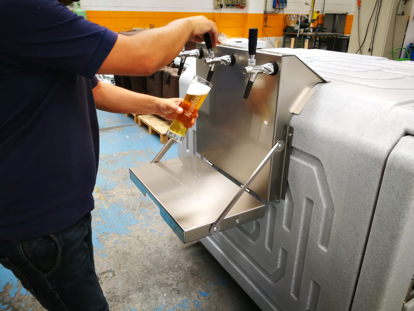 Coldtainer Unveils New Beer Tap System - Coldtainer USA