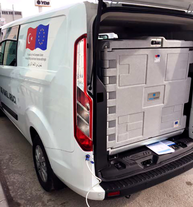 Van Conversion - Coldtainer USA